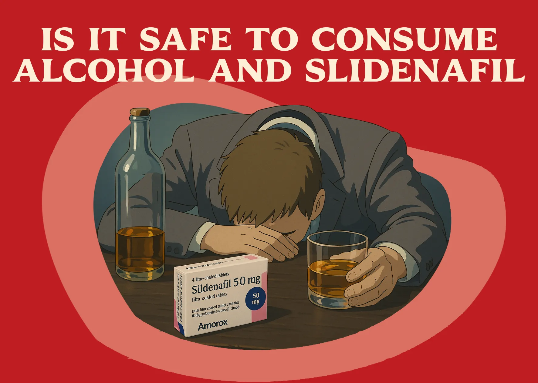 Is It Safe to Consume Alcohol and Sildenafil?